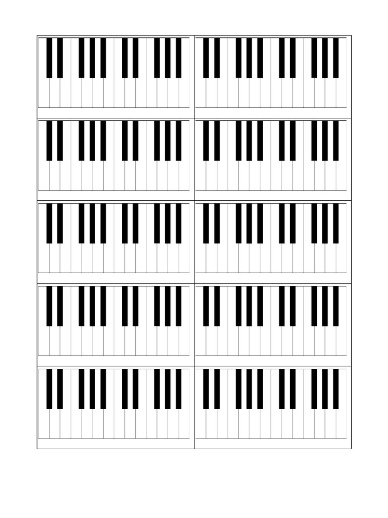 Emtpy Chord Chart - Compress | PDF