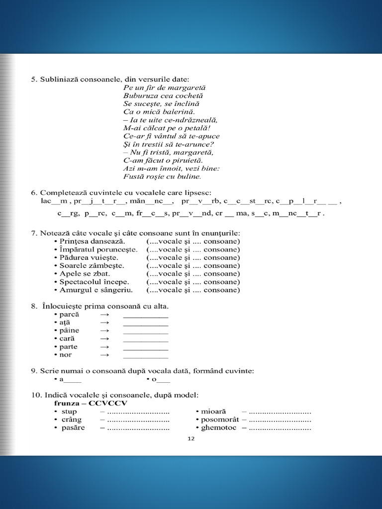Culegere C.L.R. Clasa A II-A 3 | PDF