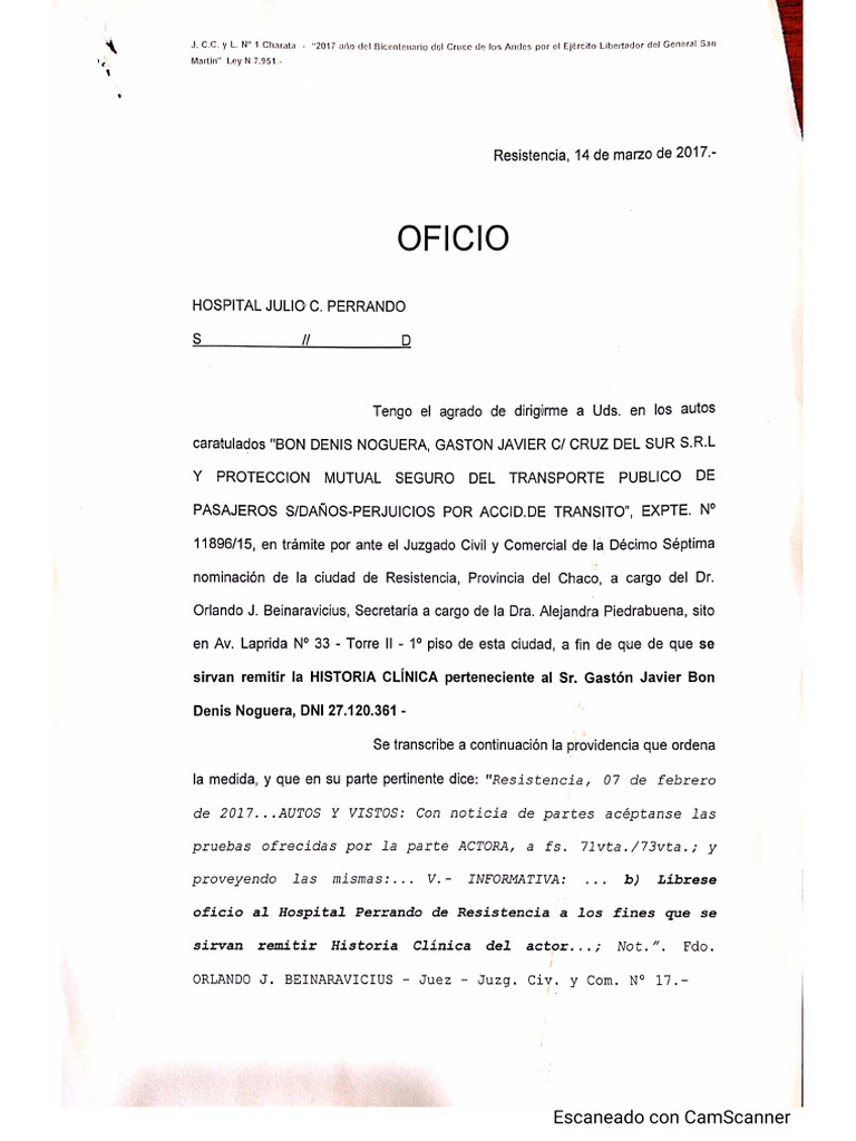 Modelo Oficio | PDF