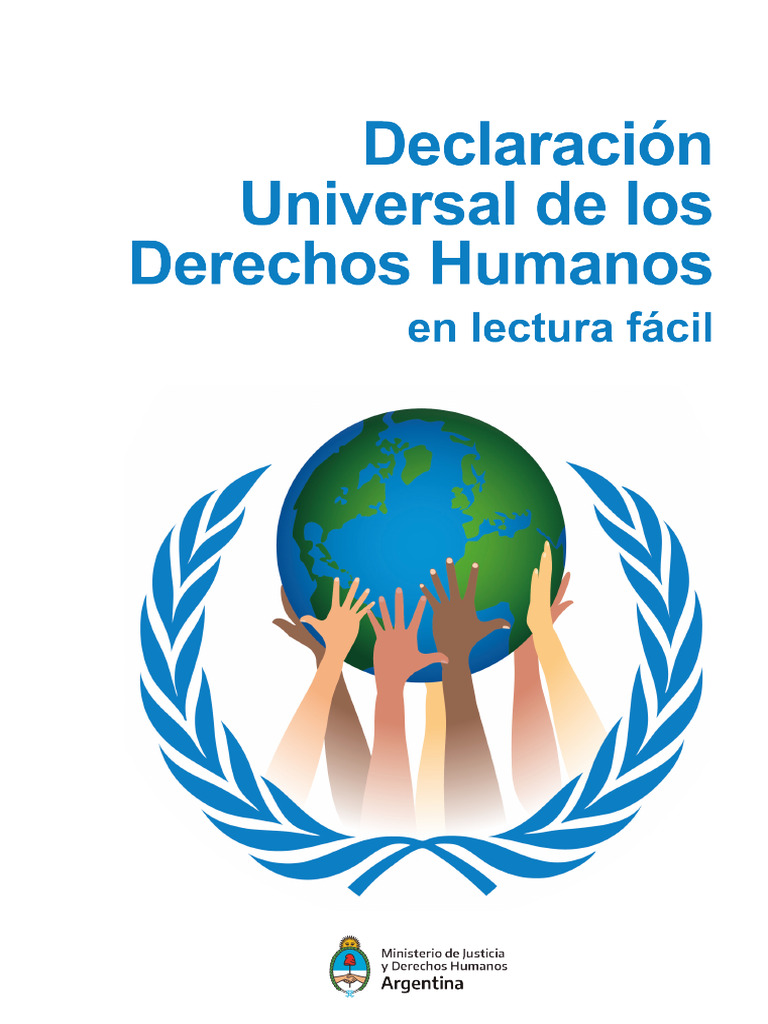 Derechos Humanos en Lectura Fácil | PDF | Derechos humanos | Libertad