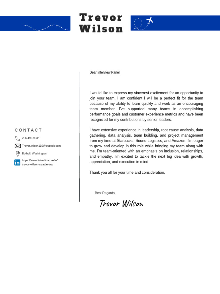 trevor wilson resume 2023 | PDF | Leadership | Data Analysis