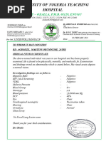 Medical Report Format | PDF