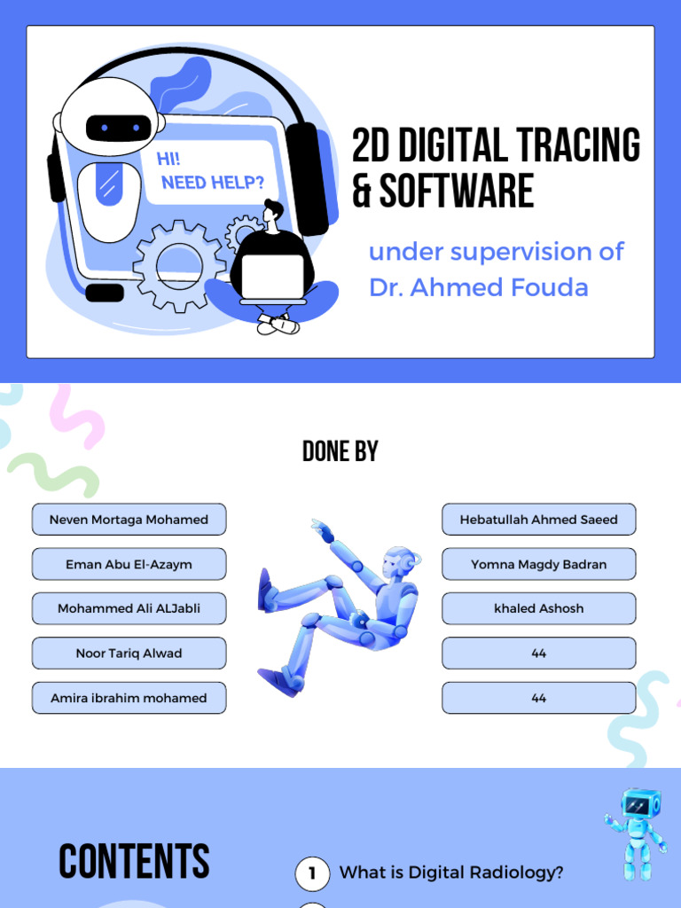 2D Digital Tracing and Software | Download Free PDF | Radiography | Radiology