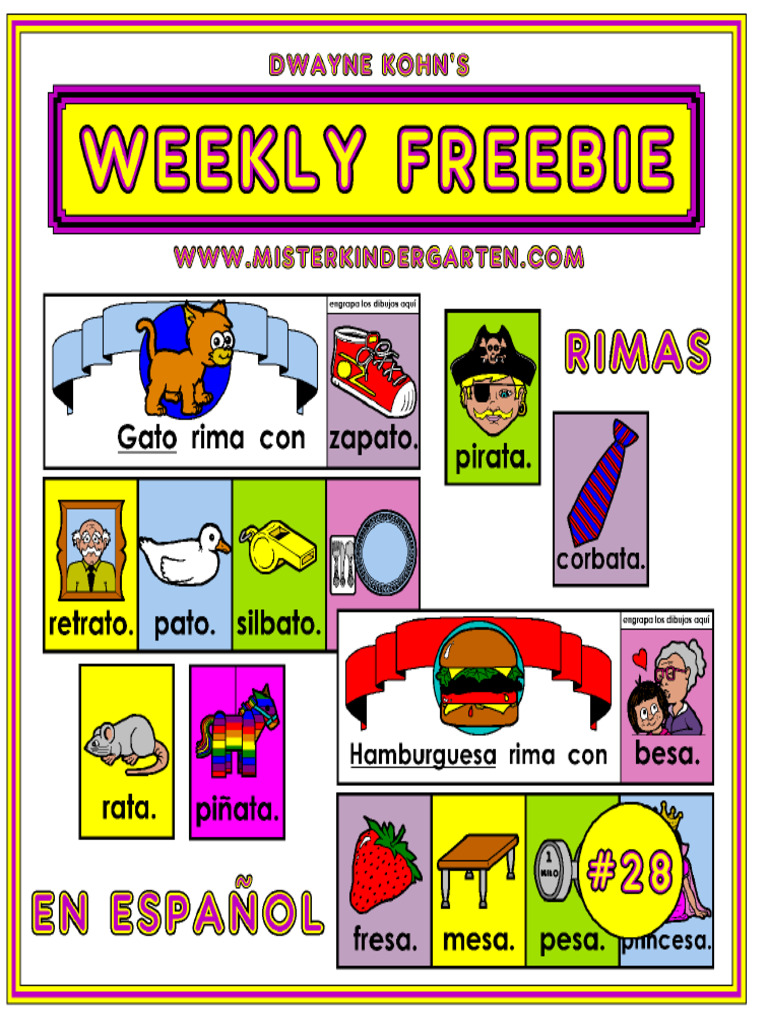 Rimas en Espanol (Espejo) | PDF