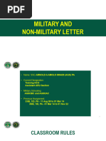 Standard Naval Letter Template USMC | PDF | Text | Writing