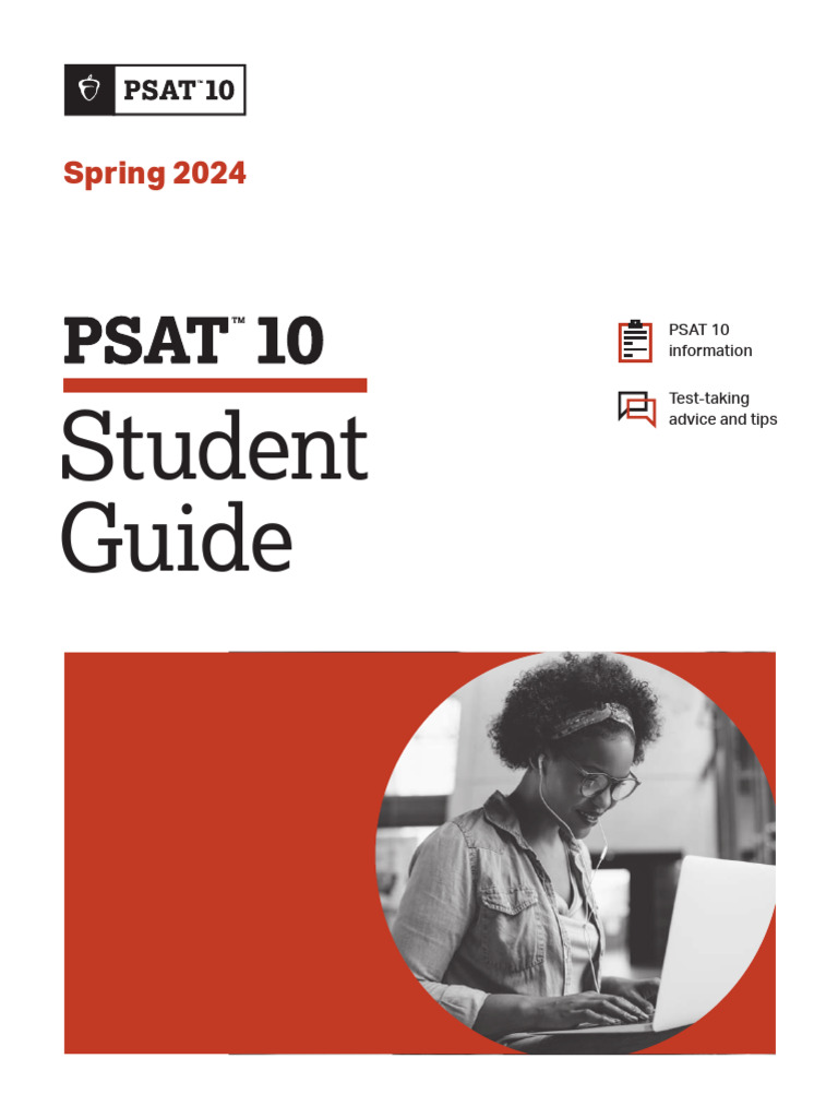 Official Student Guide Psat 10 | PDF | Equations | Sat