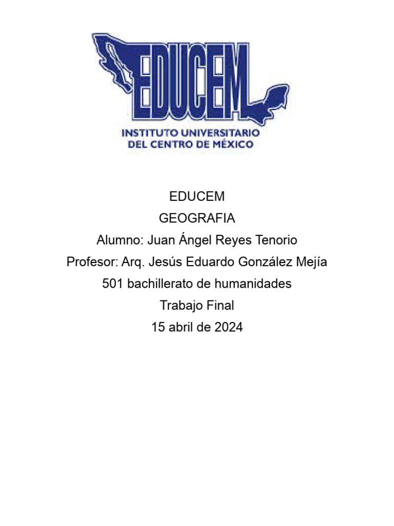 EDUCEM | PDF | Placas tectónicas | Plantas