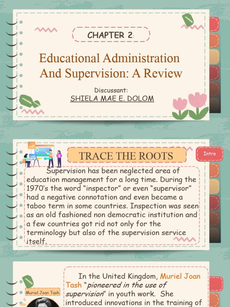 Chapter 2: Administration and Supervision (Preview) | PDF | Leadership ...