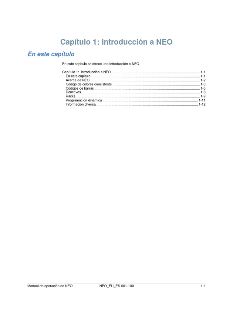 04-ch1 - Introducci N A Neo - 000 - EU - ES | PDF | Tipo de sangre | Software