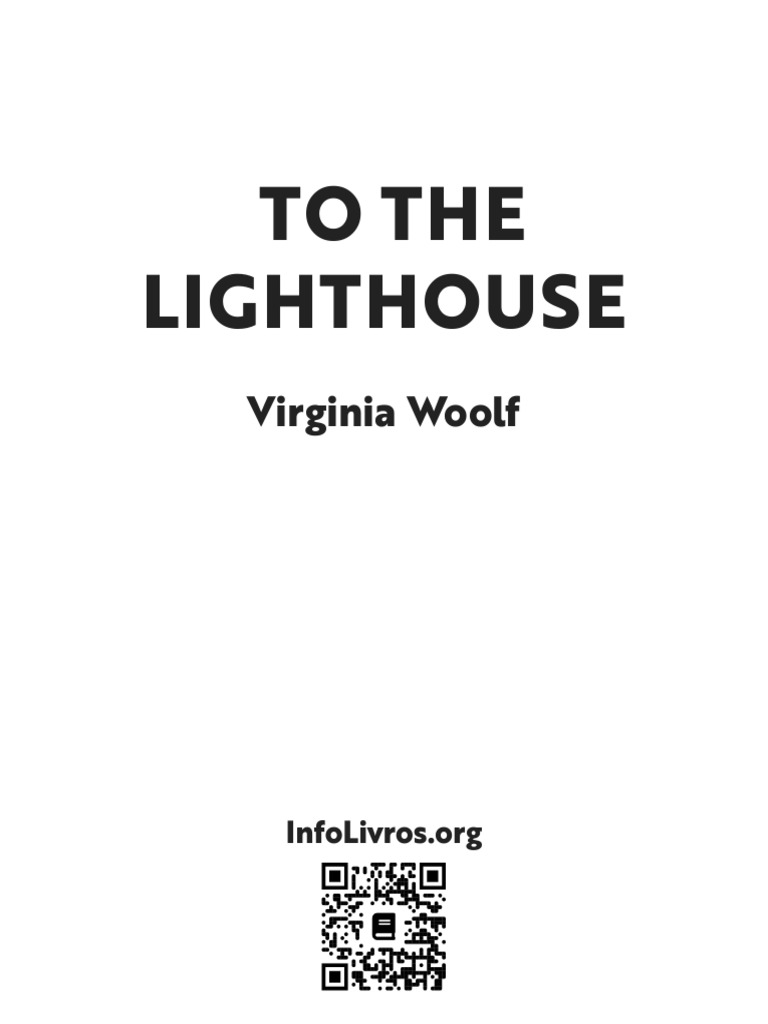 To The Lighthouse Author Virginia Woolf | PDF | To The Lighthouse