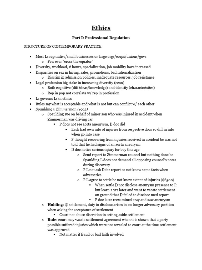 Ethics Outline (36) Krishnan | PDF | Prosecutor | Confidentiality