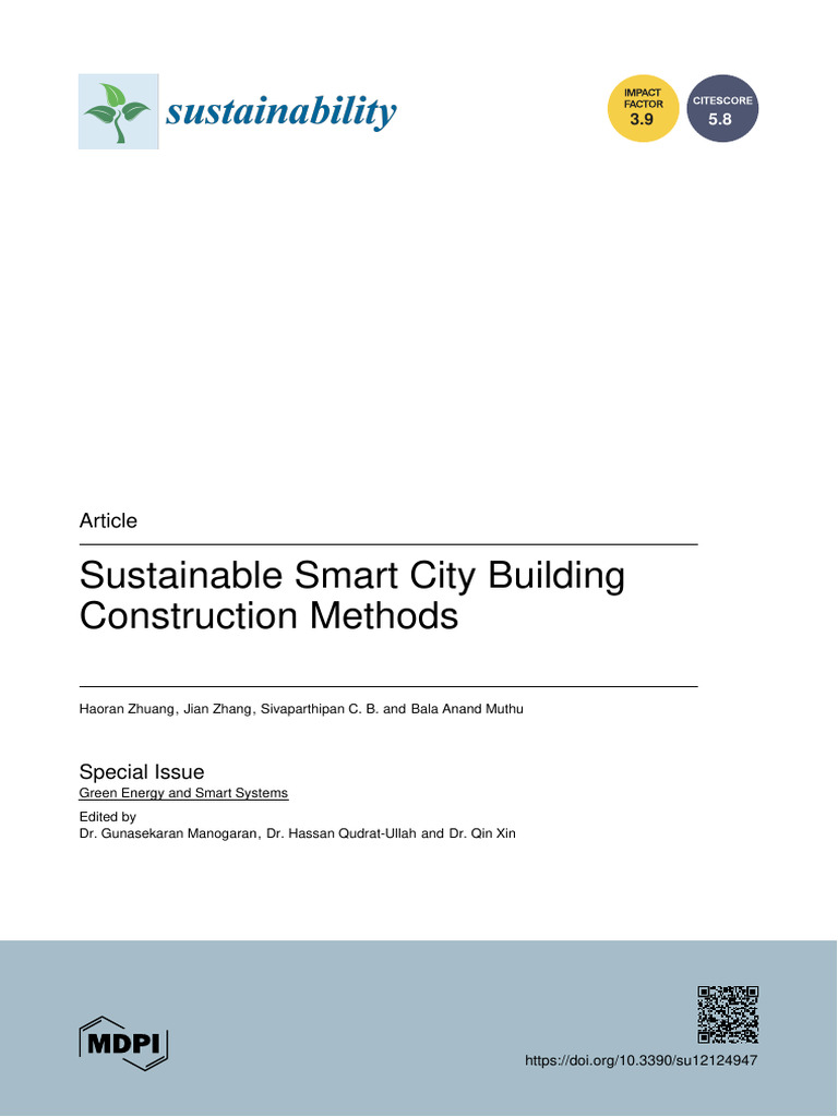 Smart Building Construction Methods | PDF | Building Automation ...
