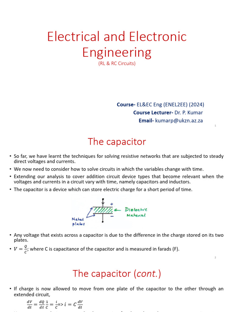 Lecture Notes-3 | PDF | Electrical Network | Inductor Lecture Notes-3 | PDF | Electrical Network | Inductor