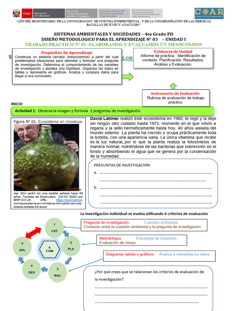 Mesocosmos: Investigación y Evaluación | PDF | Estadísticas ...