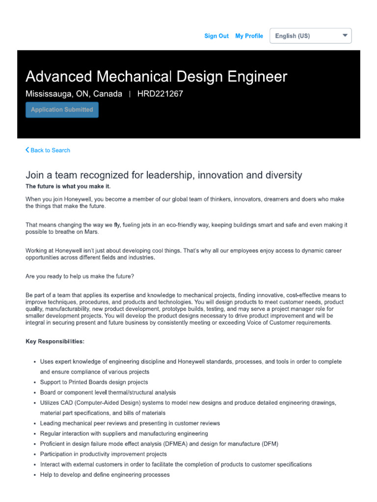 Advanced Mechanical Design Engineer | PDF