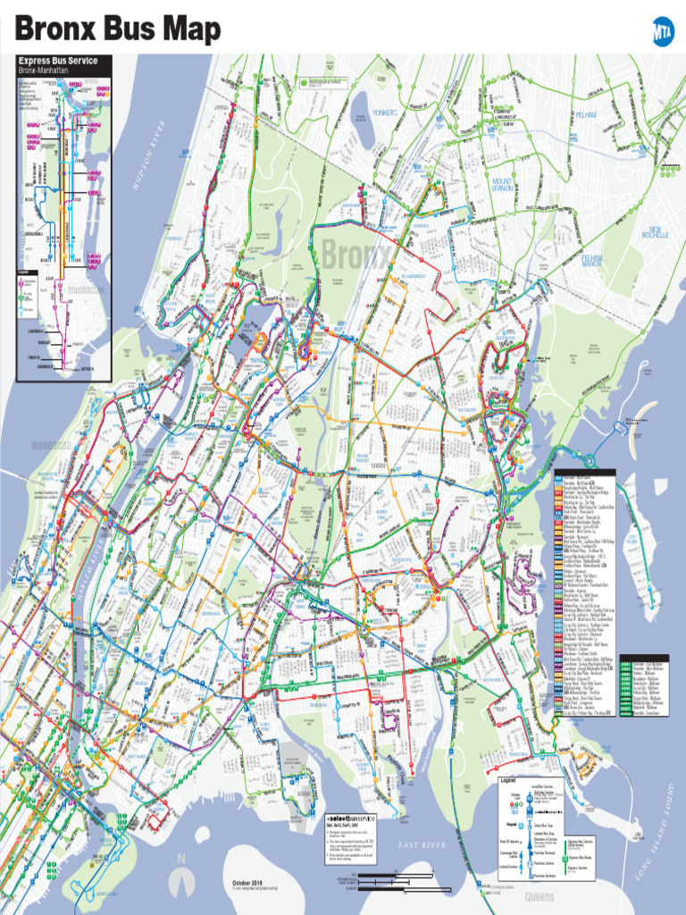 Bronx Bus Map | PDF