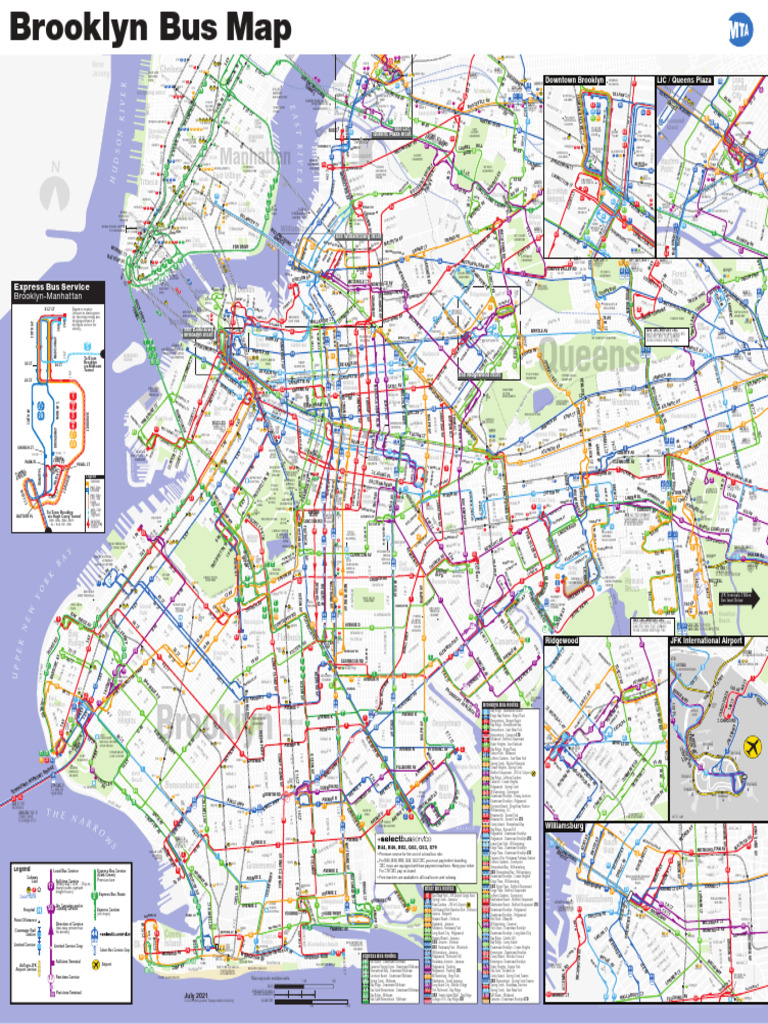 Brooklyn Bus Map | PDF