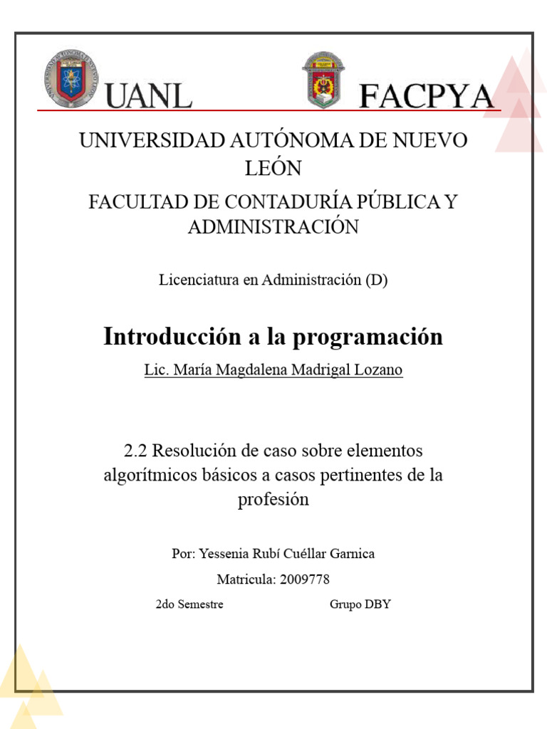 2.2 Yrcg Programacion | PDF | Python (lenguaje de programación) | Programación de computadoras