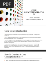ACT Case Formulation Template v2.0 | PDF | Thought | Self