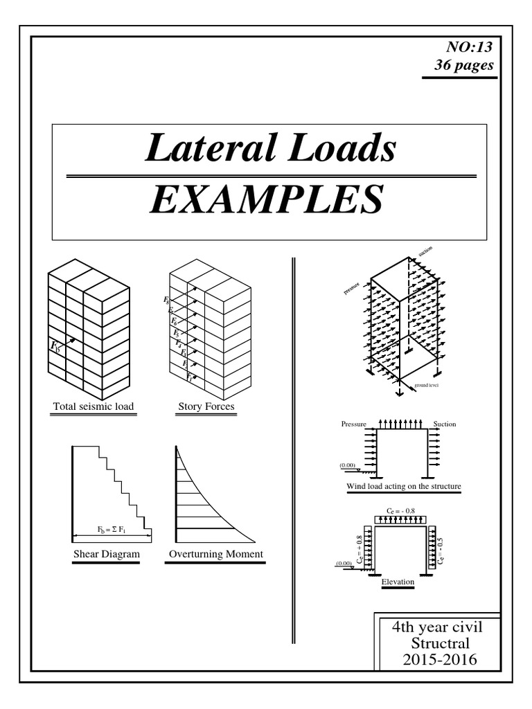 Seismic and Wind Load Analysis | PDF | Bending | Civil Engineering