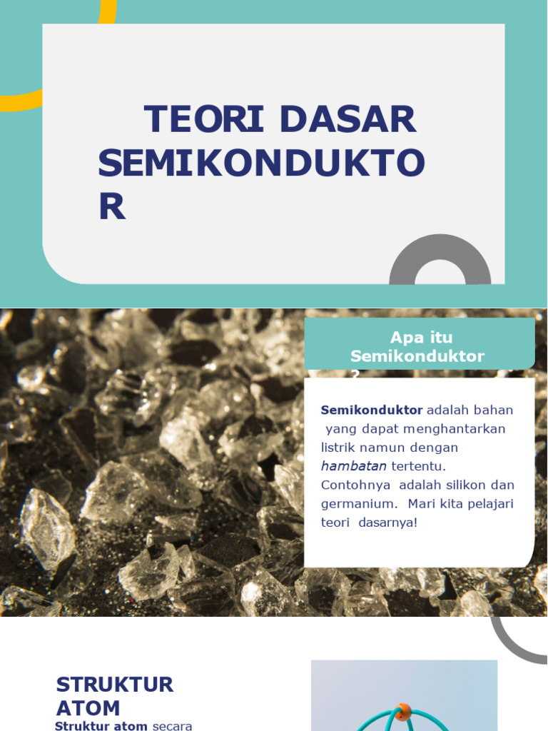 Teori Dasar Semikonduktor dan Transistor | PDF