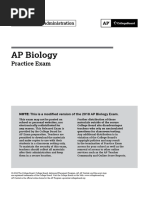 AP Biology Unit 1 Test | PDF | Chemical Bond | Nucleic Acids