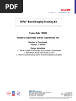 ABO and RH (D) Blood Typing - Slide Method | PDF | Blood Type | Body Fluids