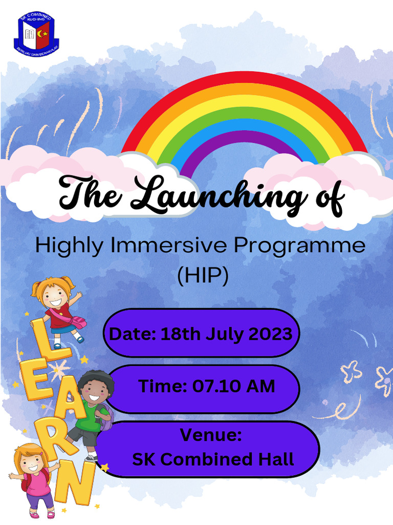 HIP Launching SK Combined 2023 | PDF | Human Communication | Cognition