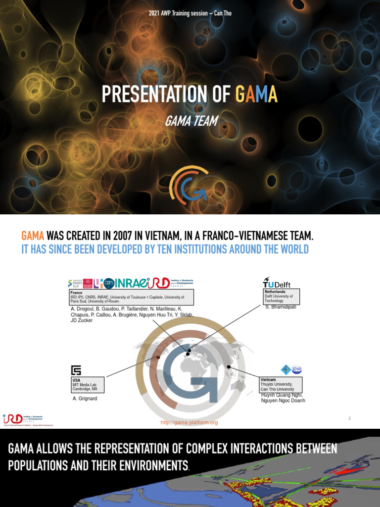 Buoi 1 - Day 1 - 3 - Presentation of GAMA | PDF | Simulation | Computer ...