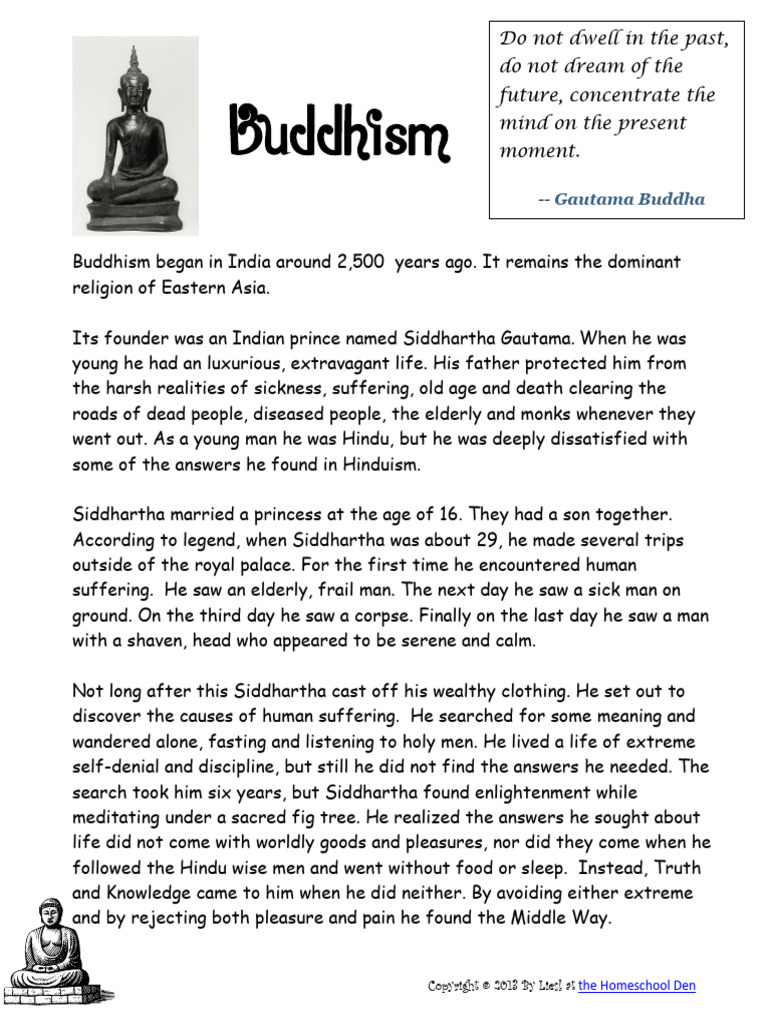 Buddhism Packet | PDF | Āstika | Indian Religions