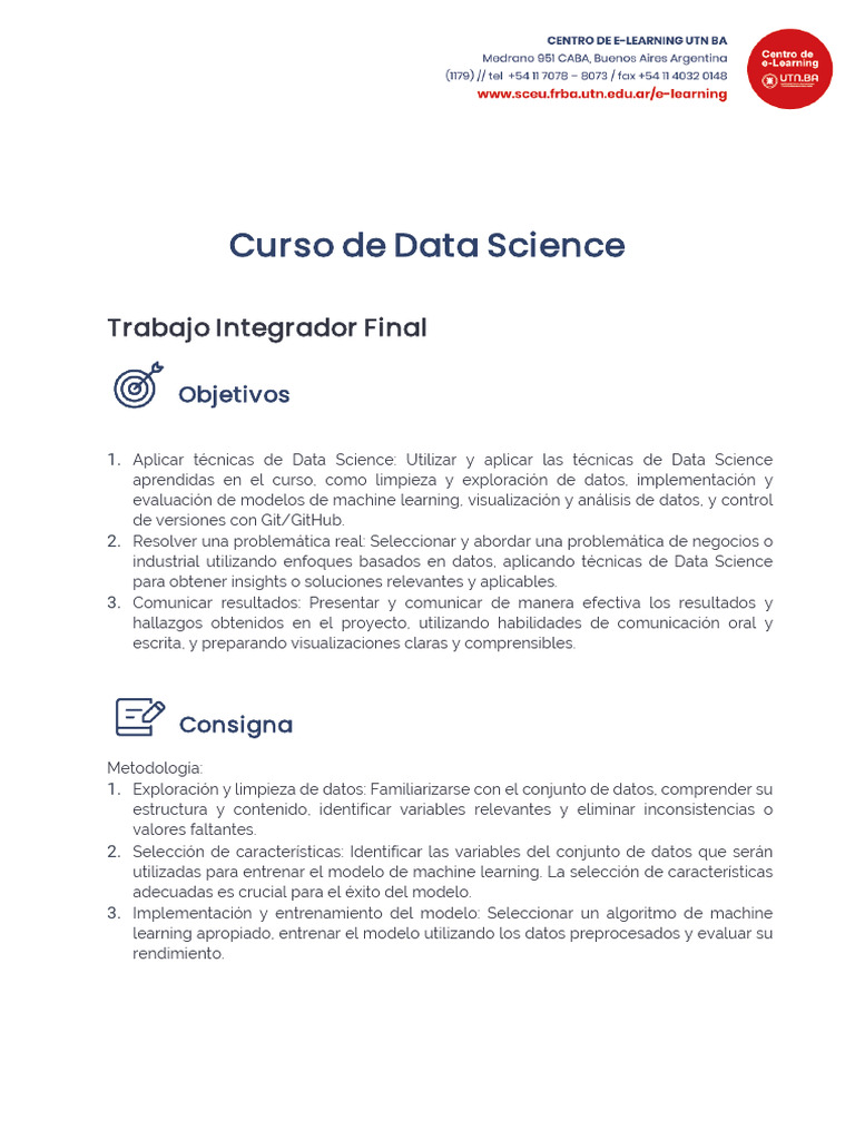 Trabajo Integrador Final | PDF | Aprendizaje automático | Evaluación