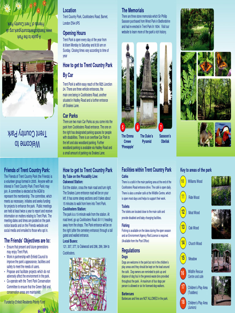 TRENT-COUNTRY-PARK-MAP-BROCHURE-EDITV2 | PDF
