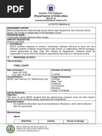 Learners Profile Form | PDF