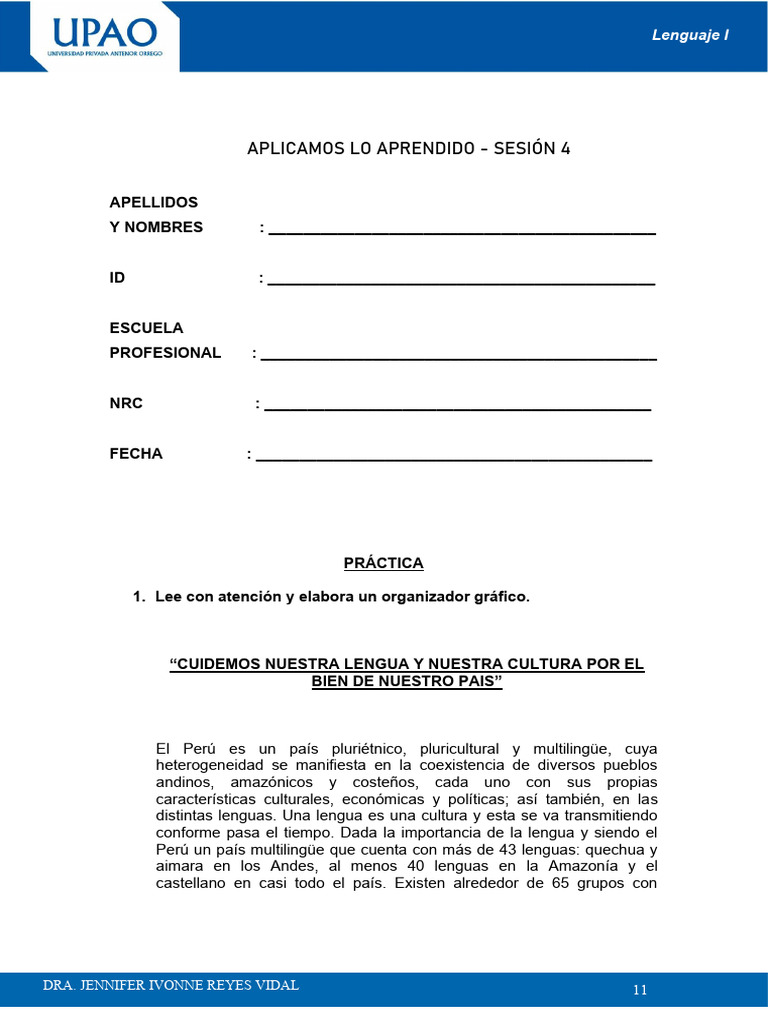 S4-Comunicación y Cultura | PDF | Perú | Multilingüismo