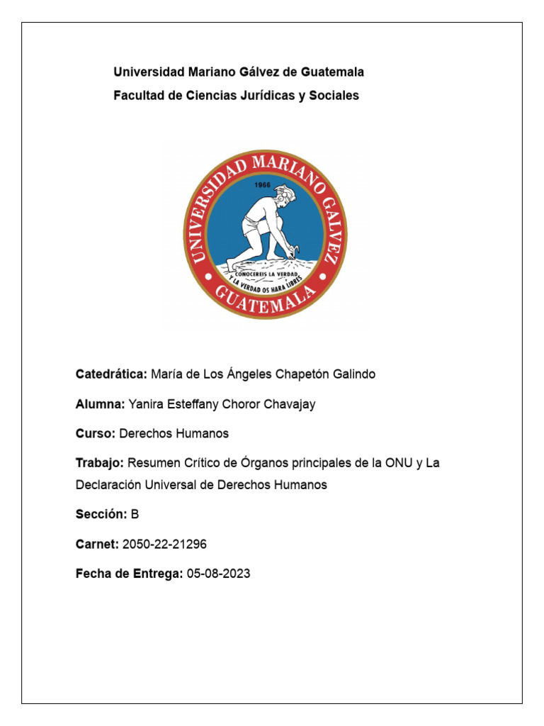 Derechos Humanos Pdf Naciones Unidas Relaciones Internacionales