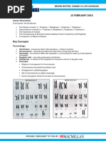 Grade 12 Life Sciences Meiosis Test | PDF | Meiosis | Genetics