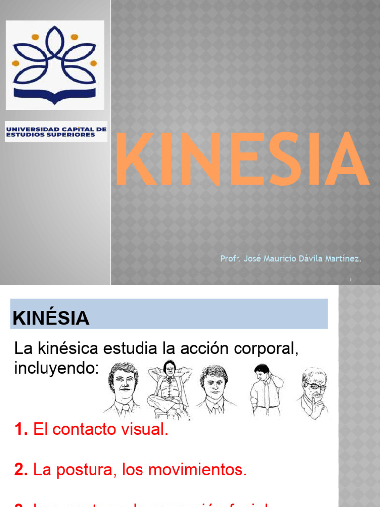 Kinesia | PDF | Expresión facial