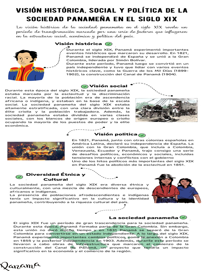 Visión Histórica, Social y Política de La Sociedad Panameña en El Siglo XIX | PDF | Panamá ...