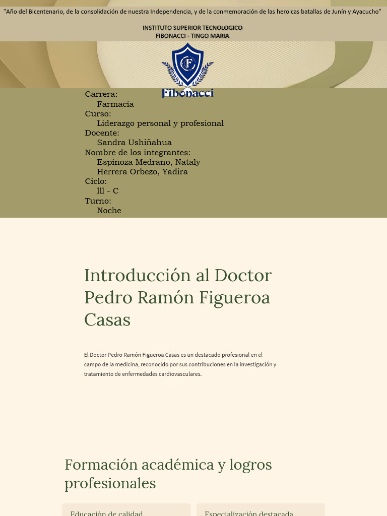 Introduccion Al Doctor Pedro Ramon Figueroa Casas | PDF | Medicina ...
