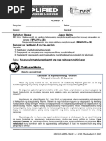 Mga Transitional Devices Sa Filipino | PDF