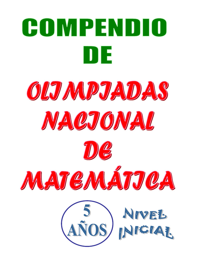Compendio de Matemáticas 5 | PDF