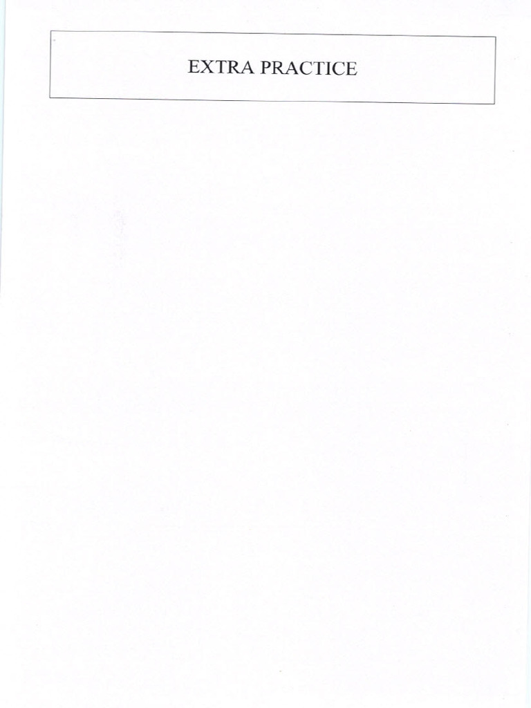 Extra Practice | PDF