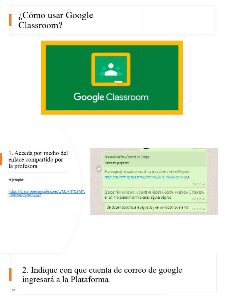 Google Classroom - Tutorial | PDF | Crecimiento personal y profesional ...