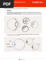 Facial Features Drawing Cheat Sheets | PDF