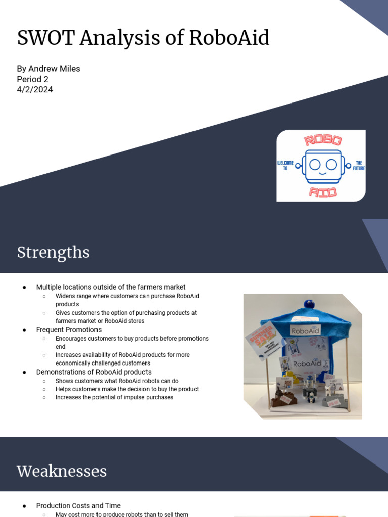 Andrew Miles Period 2 Swot Analysis | PDF | Swot Analysis | Private Sector