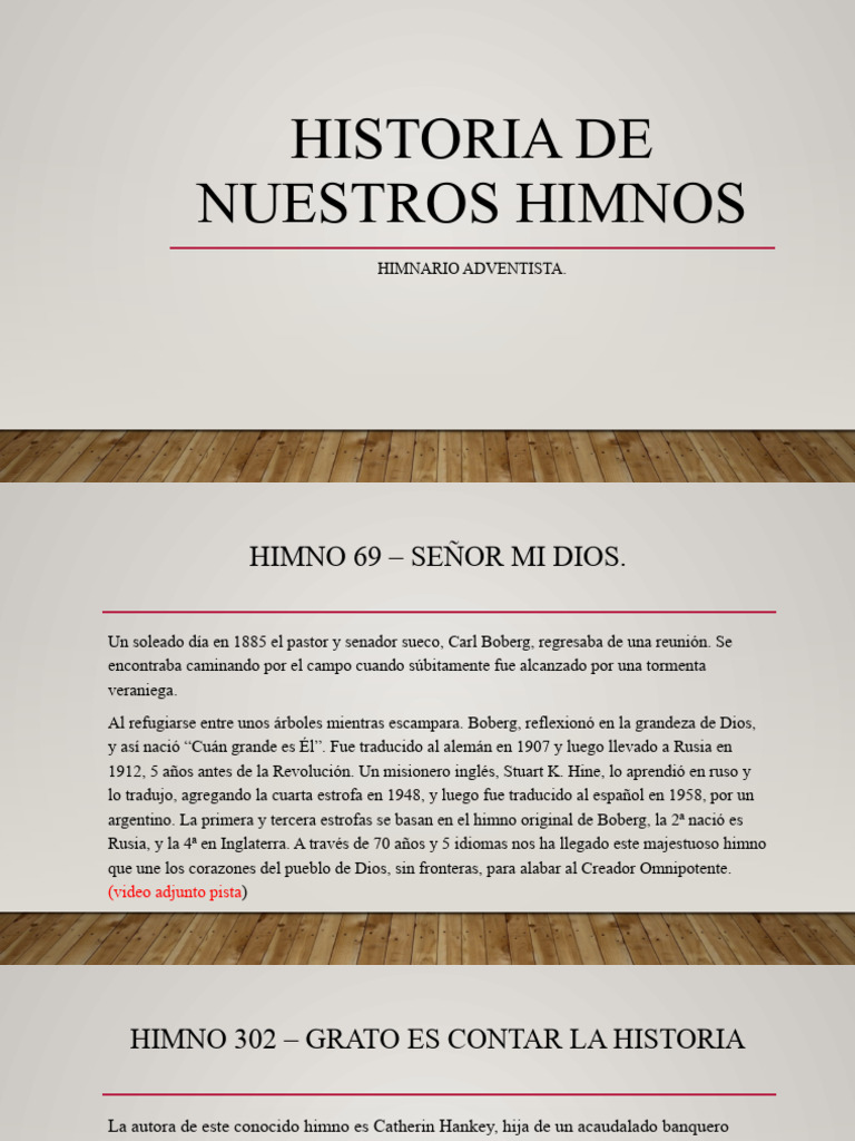 Historia de Nuestros Himnos - 075742 | PDF | Himnos | Santo Historia de Nuestros Himnos - 075742 | PDF | Himnos | Santo