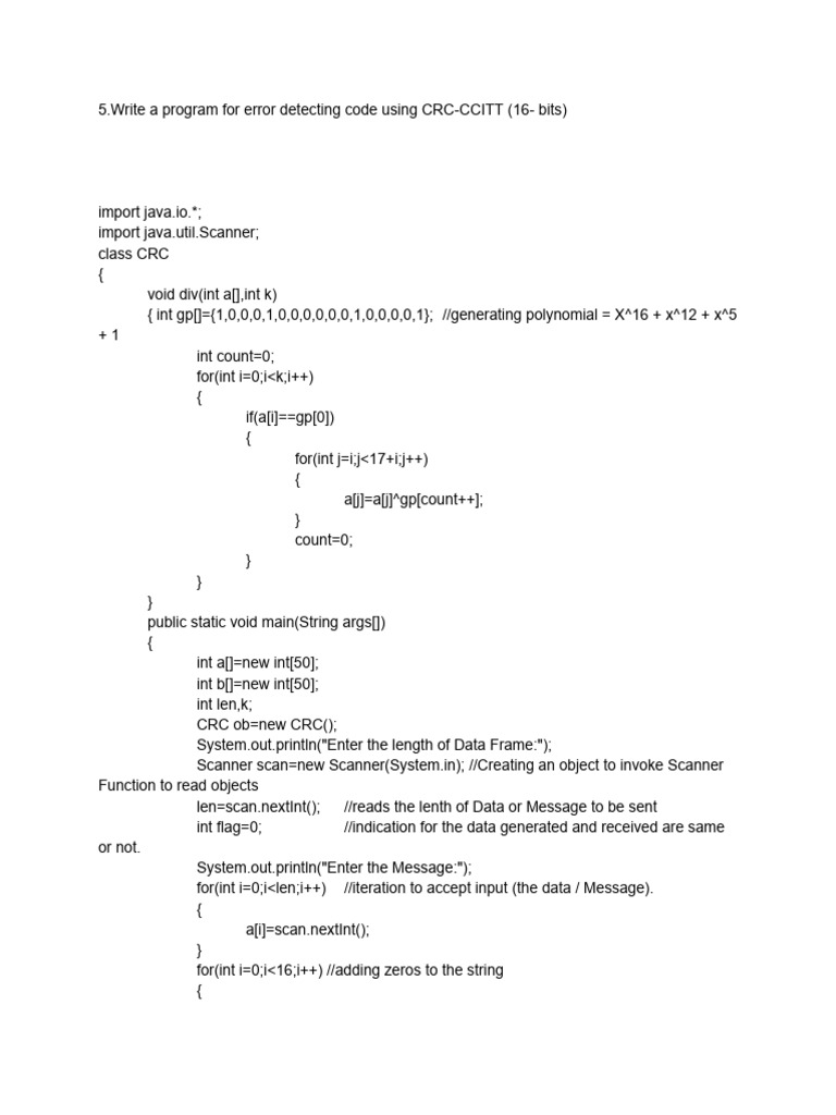 5th CN | PDF | Error | Data Transmission