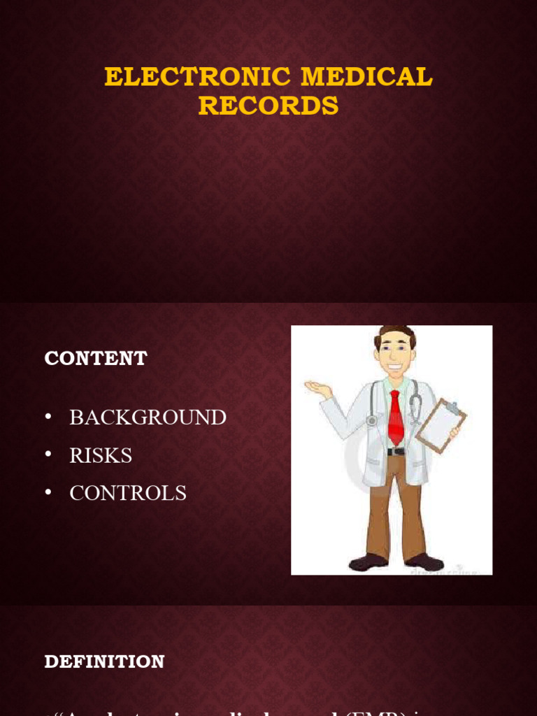 Electronic Medical Records | PDF | Electronic Health Record | Health ...