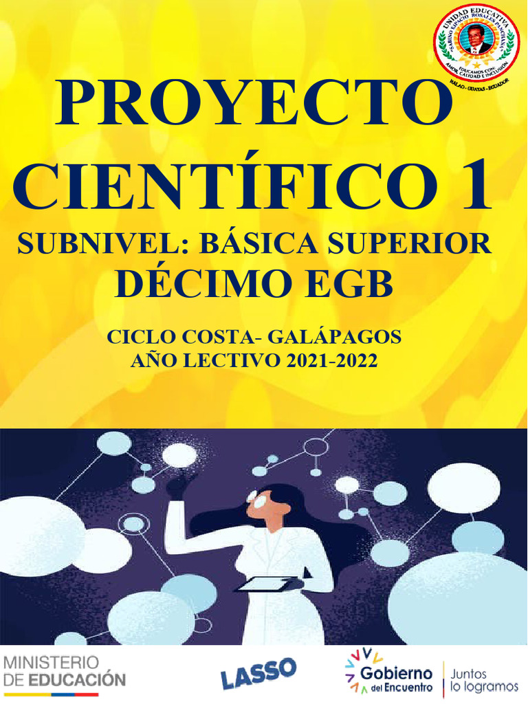 activi-PROYECT-1 - CIENT-DECIMO 3 | PDF | Aprendizaje