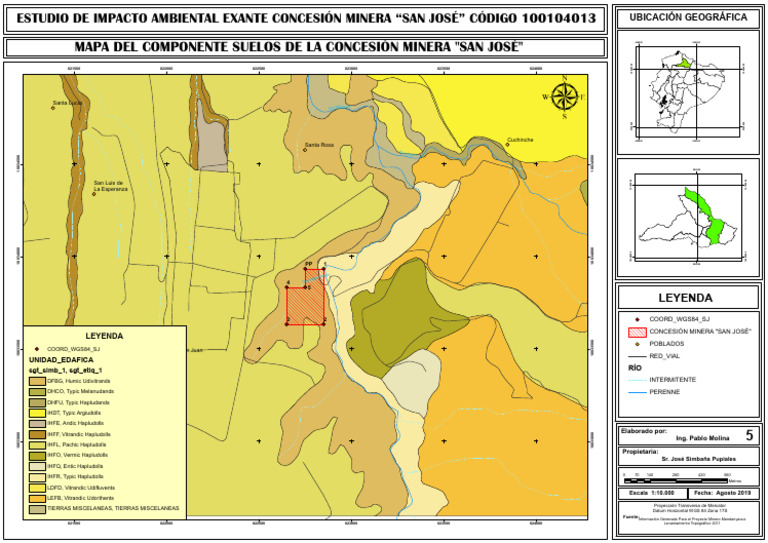 5 Mapa Del Componente Suelos | PDF | Geografía | Geofísica